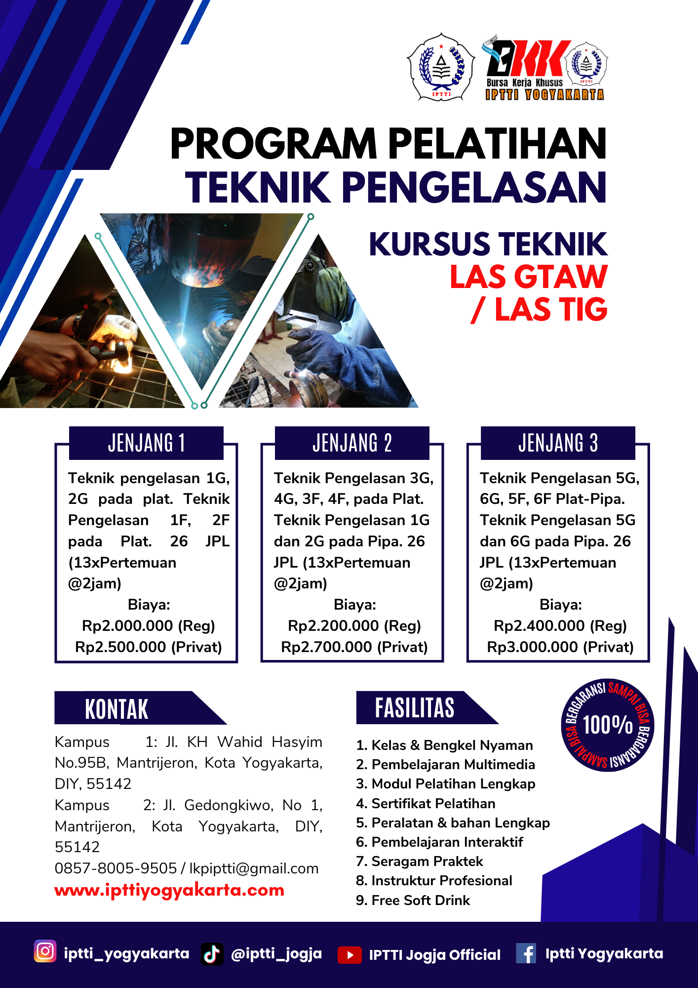 Kursus Las Sertifikasi Welder - Kursus Las & Sertifikasi Welder