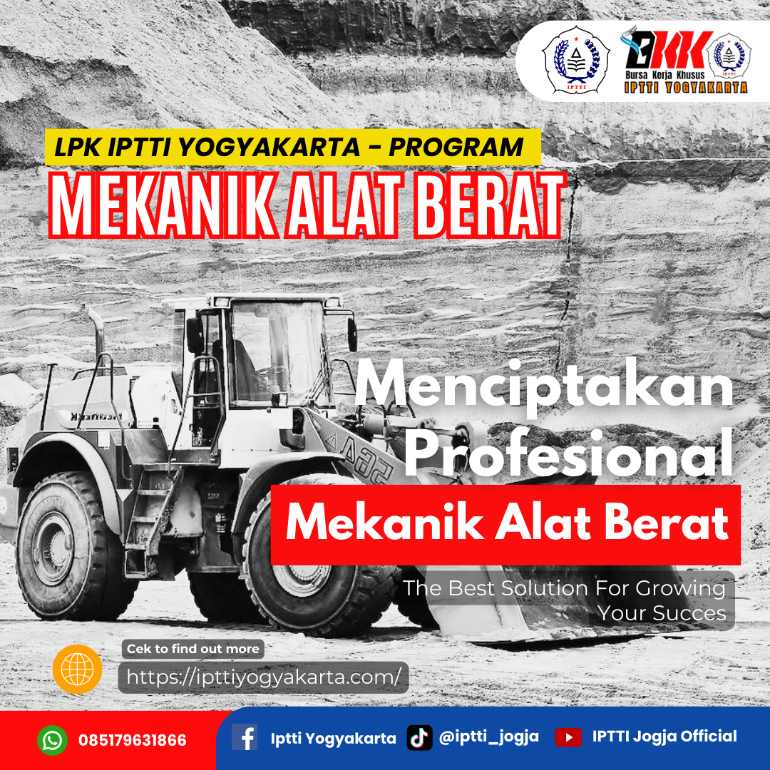 Pelatihan Alat Berat - Kursus Mekanik dan Operator Alat Berat